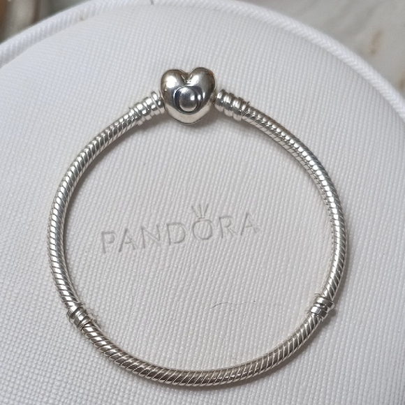 Pandora | Jewelry | Pandora Vintage 26 Stirling Silver Heart Clasp ...